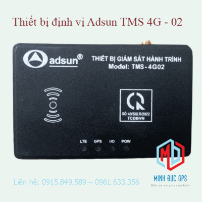 Thiết bị định vị Adsun TMS 4G - 02 mới nhất 2024